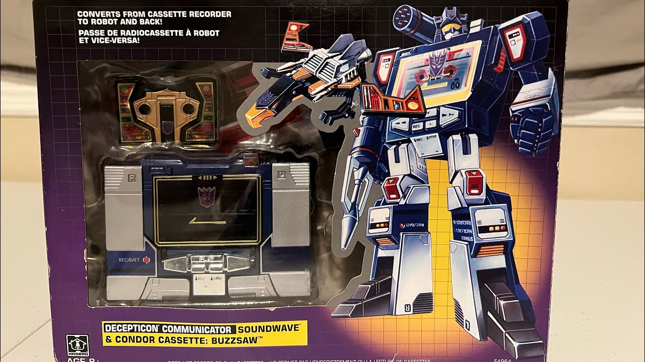 Soundwave G1 Reissue Review Youtube