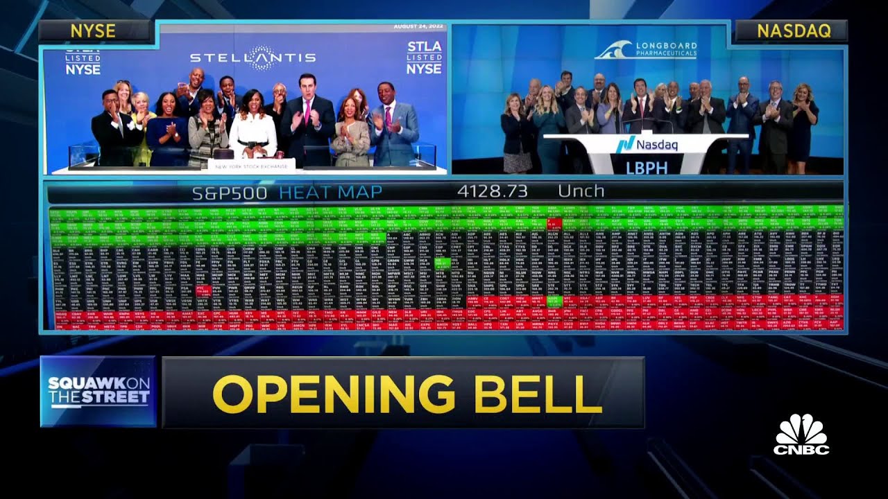 Opening Bell August 24 2022 Youtube
