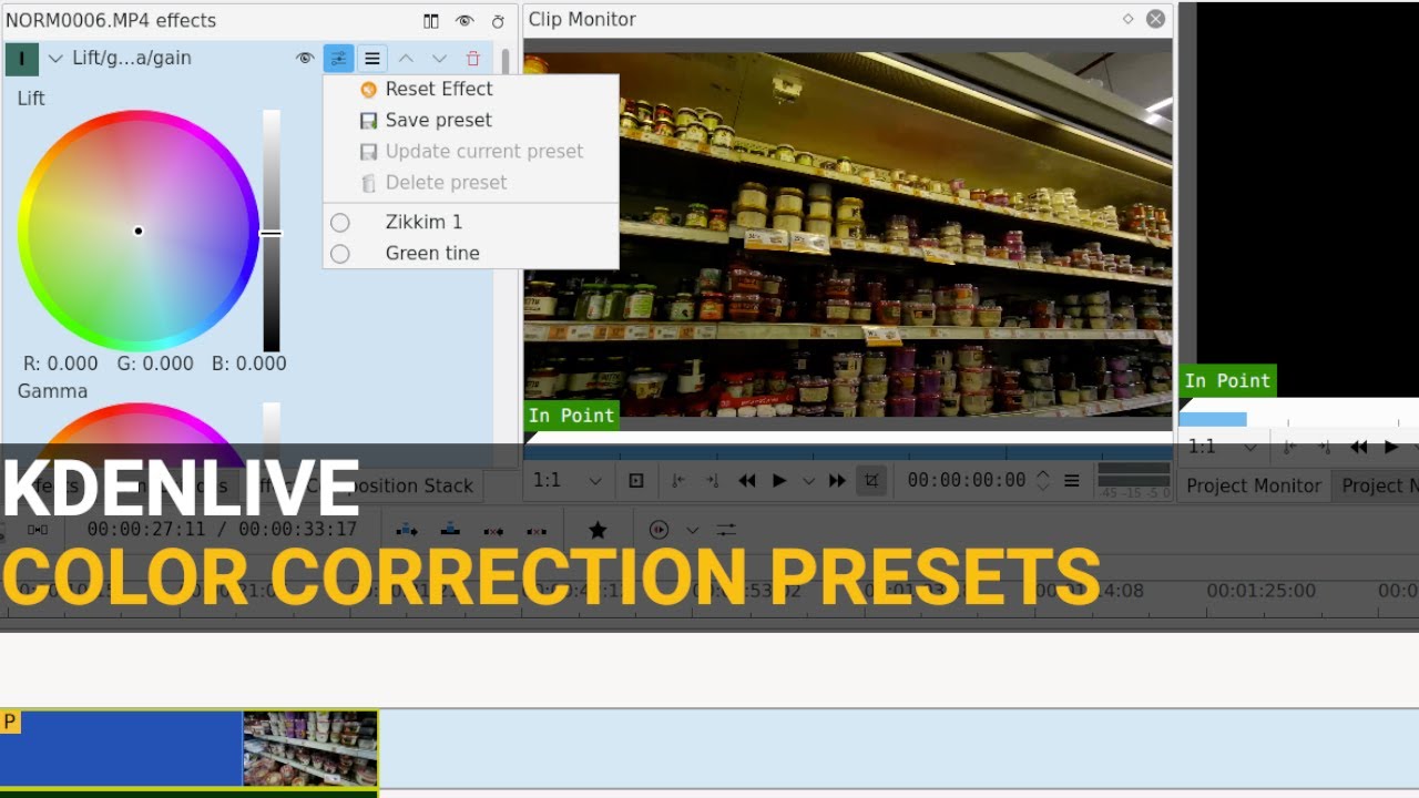 Color Correction Kdenlive At Quentin Burton Blog