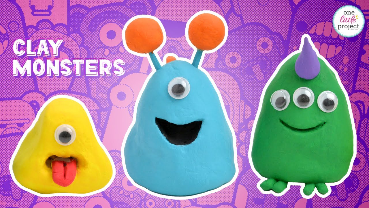 Clay Monsters How To Make A Clay Monster Sculpture Youtube