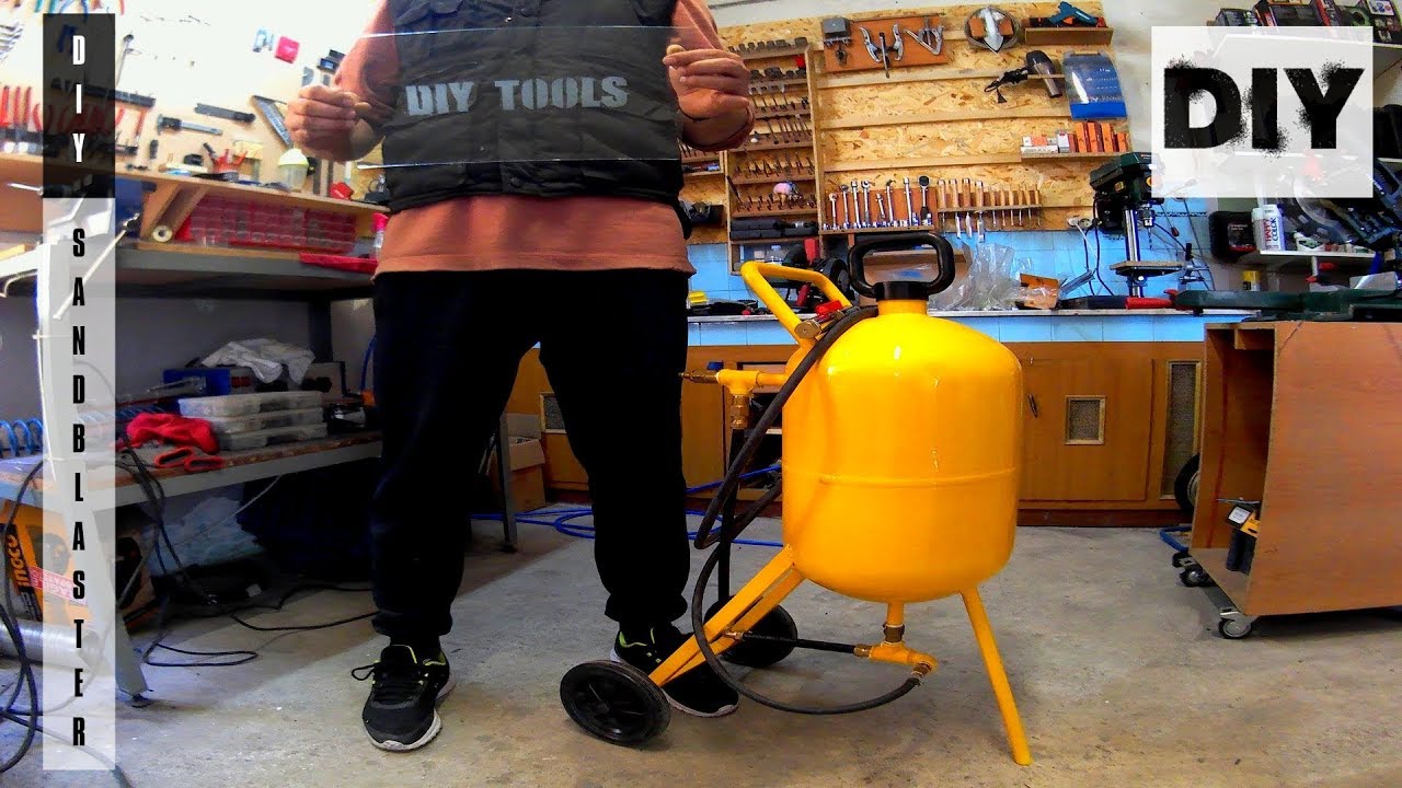 Diy Sandblaster Youtube