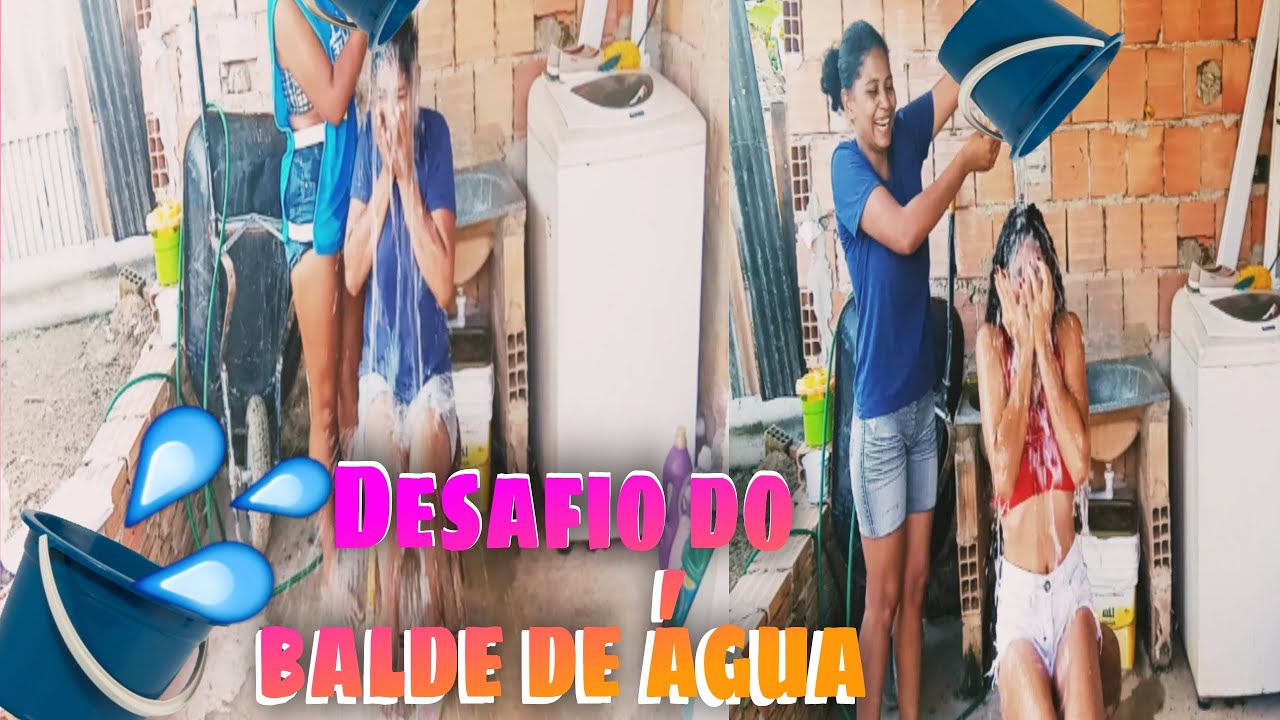Desafio Do Balde De água Fria Parte 1 Youtube