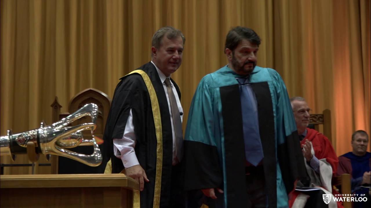 Uwaterloo Spring 2016 Convocation Science Morning Youtube