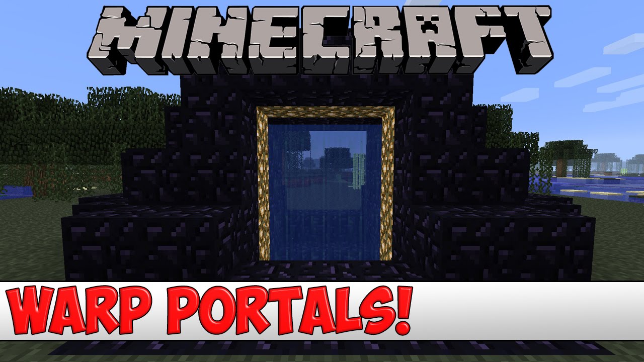 Minecraft Plugin Tutorial Warp Portals Youtube