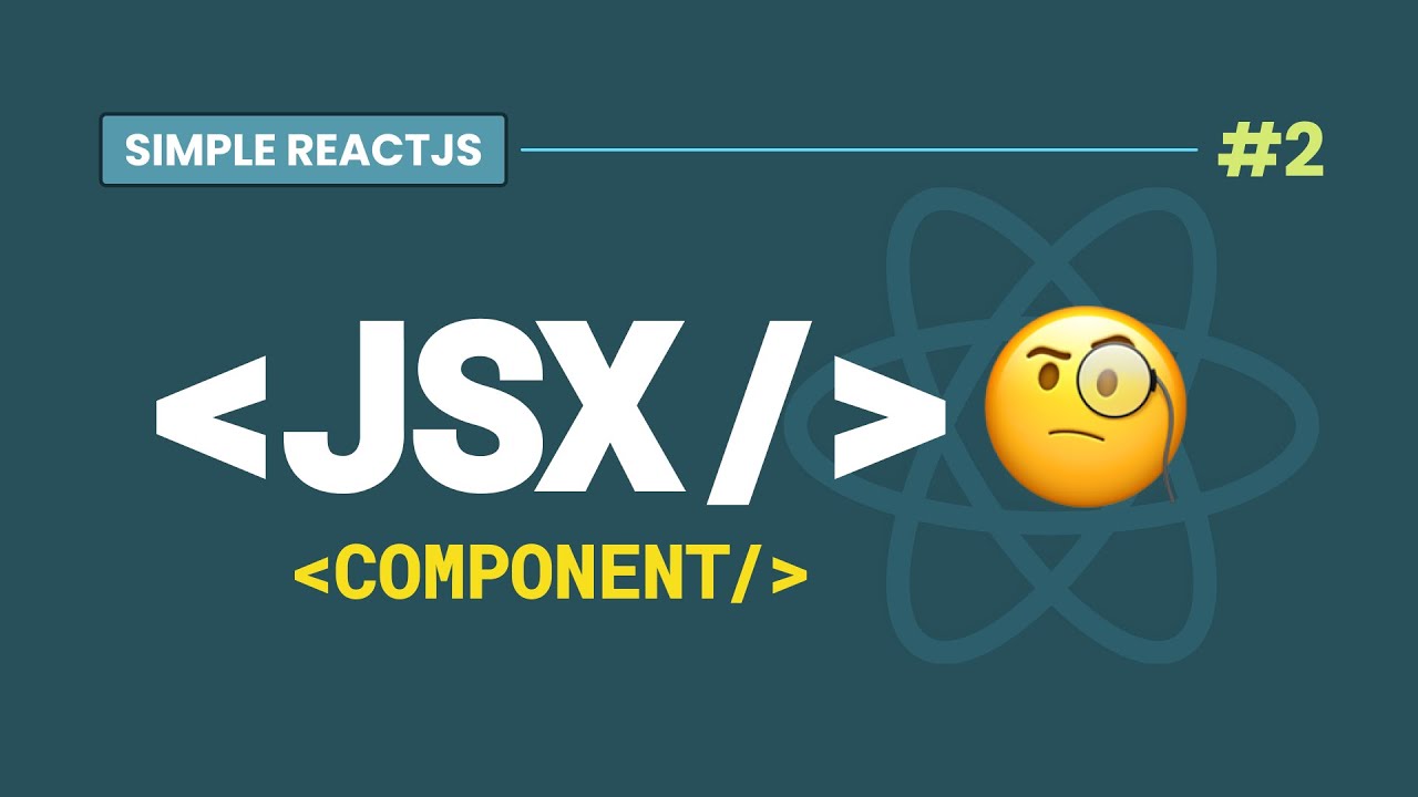 2 Components Jsx And Props React Concepts Simplified Youtube
