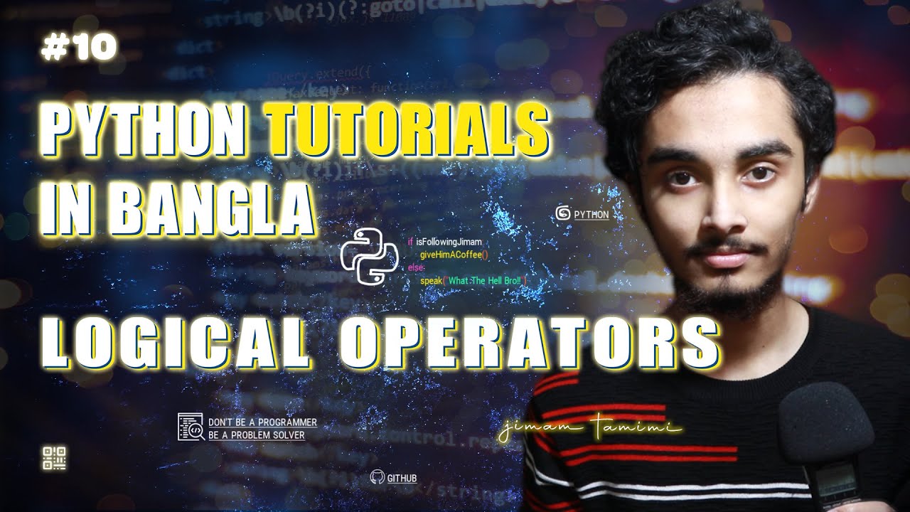 Logical Operator In Python Python Tutorial In Bangla 10 Youtube