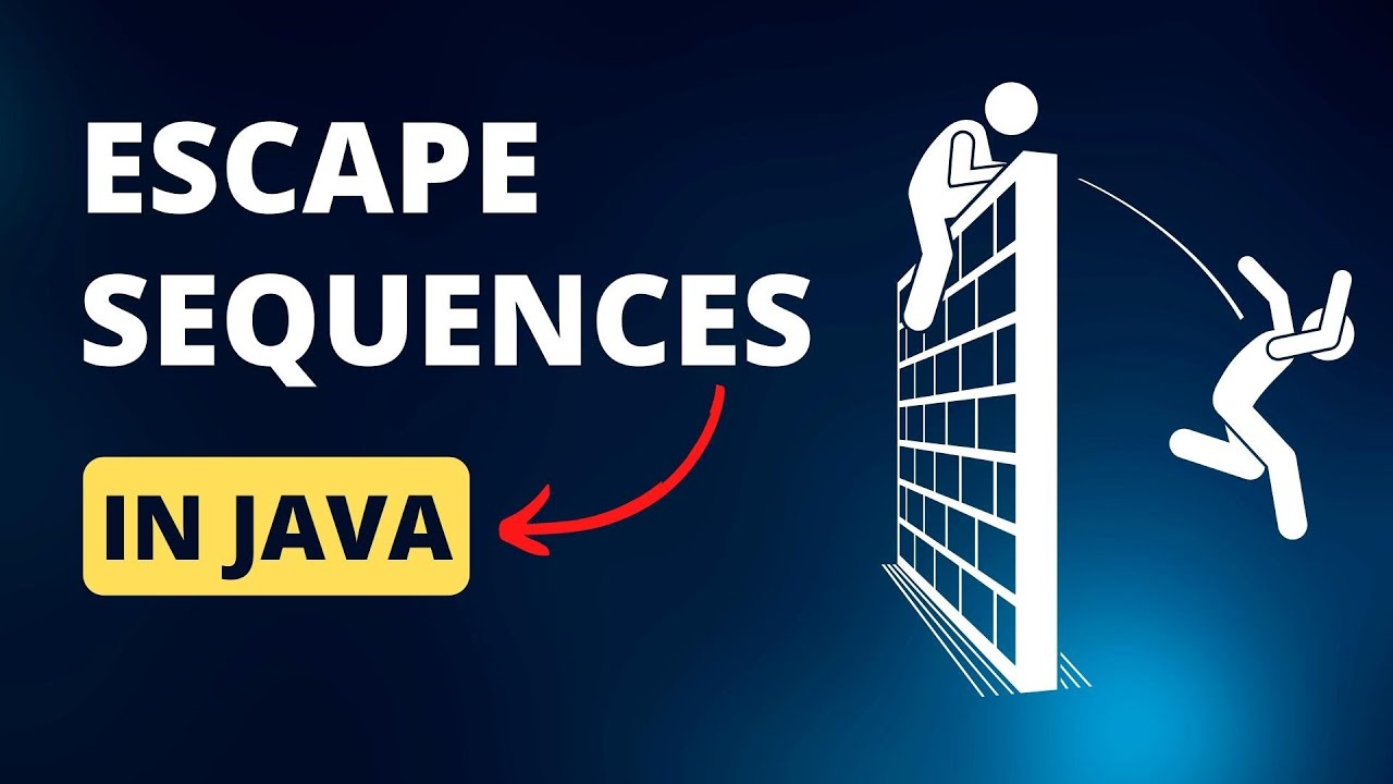 Escape Sequences In Java Youtube