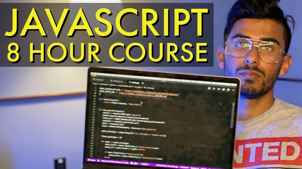 Javascript Tutorial For Beginners Full Course In 8 Hours 2020 Youtube