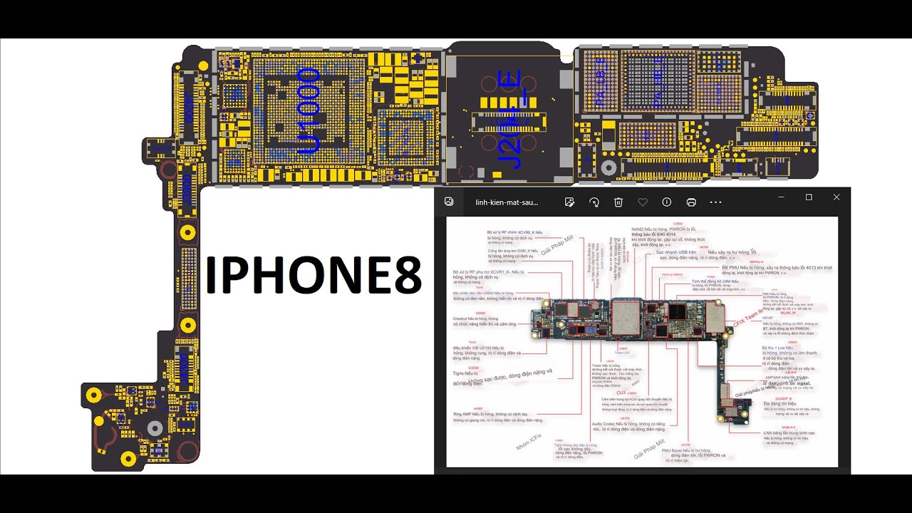 Iphone 8 Schematic Diagram Full Youtube