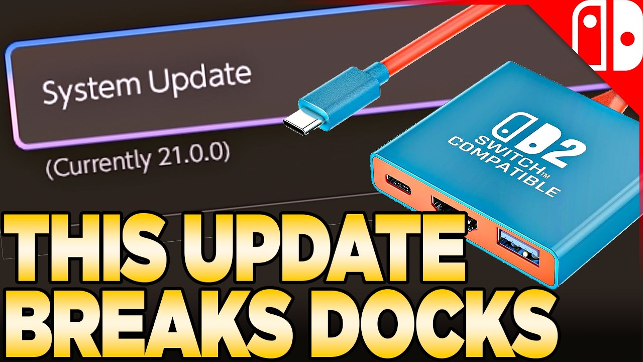 Nintendo Switch Update Breaks Some Docks Youtube