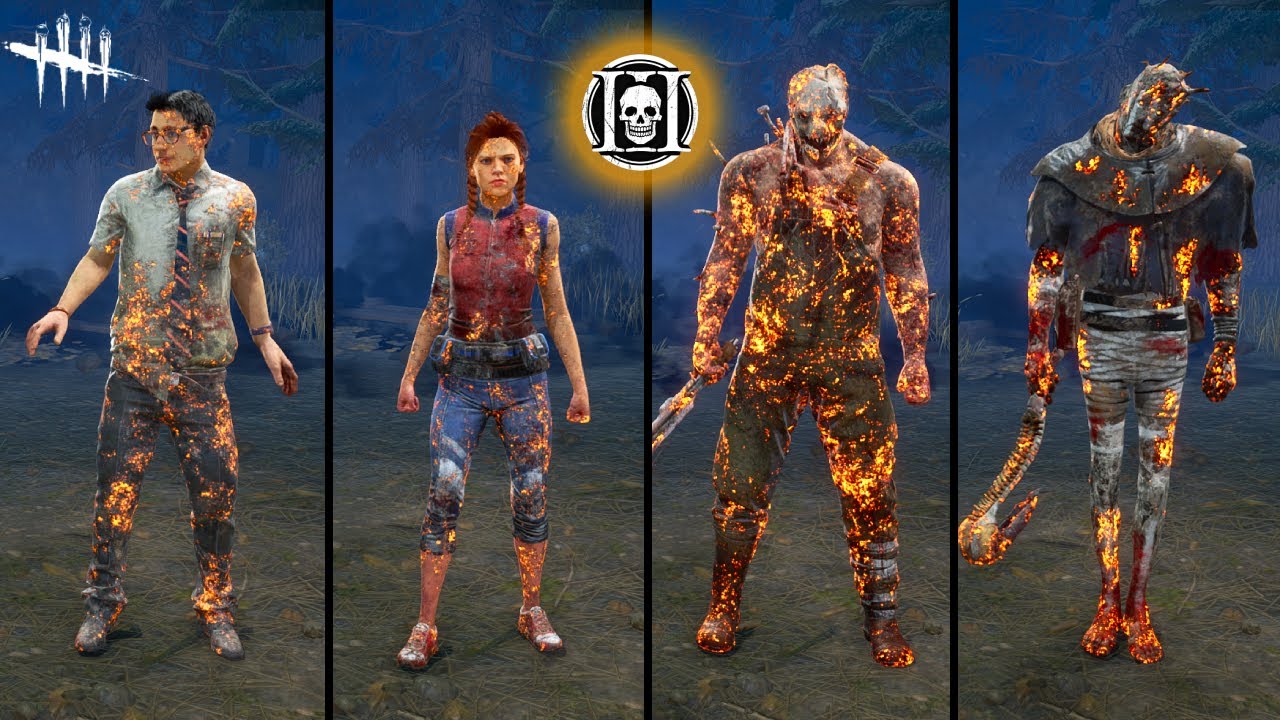 Dbd All Legacy Skins Rare Youtube