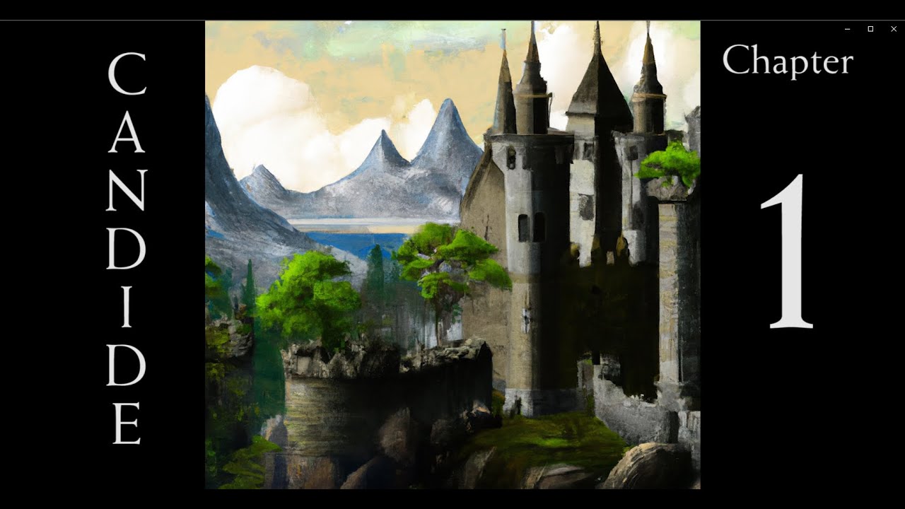 Candide By Voltaire Chapter 1 Youtube