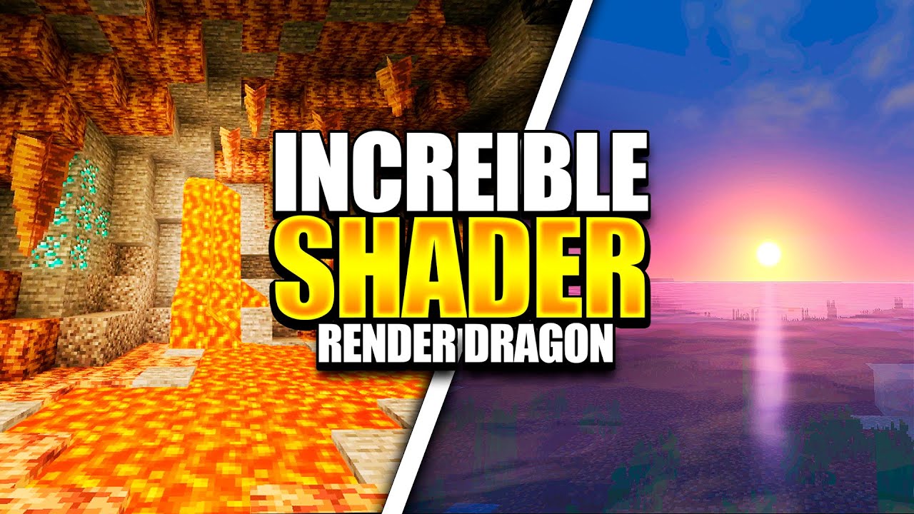 Los Mejores Shaders Render Dragon Para Minecraft Pe 1 19 Gama Baja