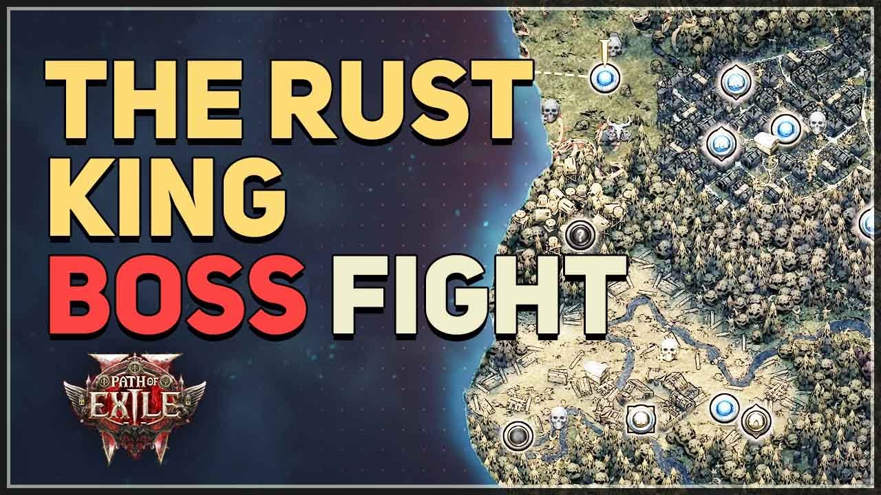 The Rust King Boss Path Of Exile 2 Youtube