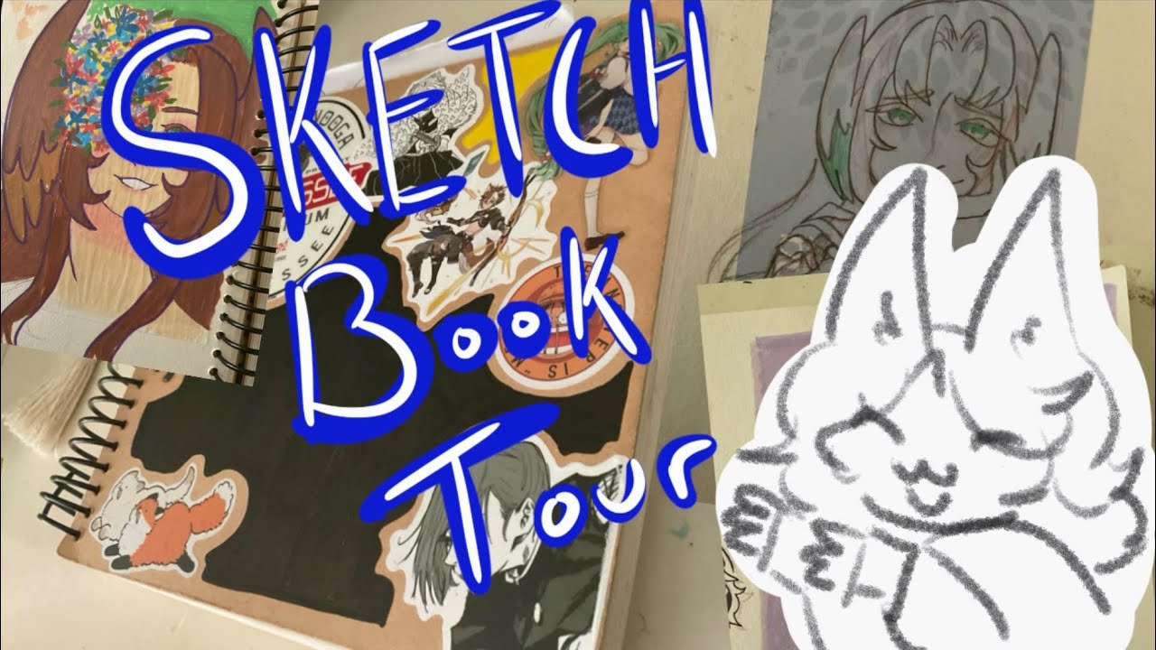 First Sketchbook Tour Youtube