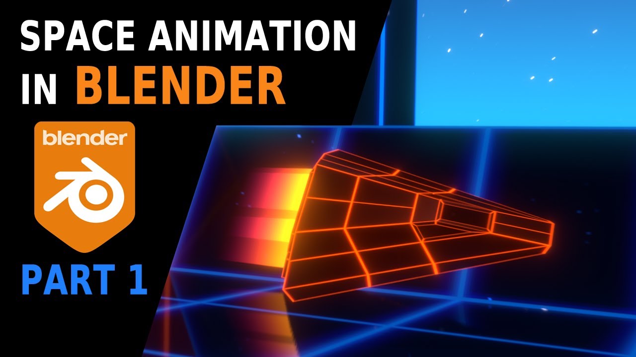 Space Animation In Blender Beginner Tutorial Part 1 Youtube