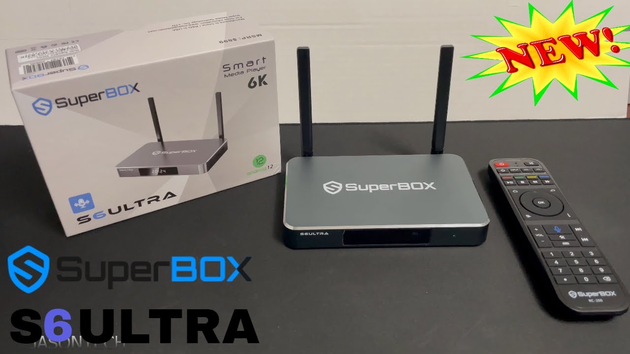 The All New Superbox S6 Ultra Fully Loaded Android Box Youtube