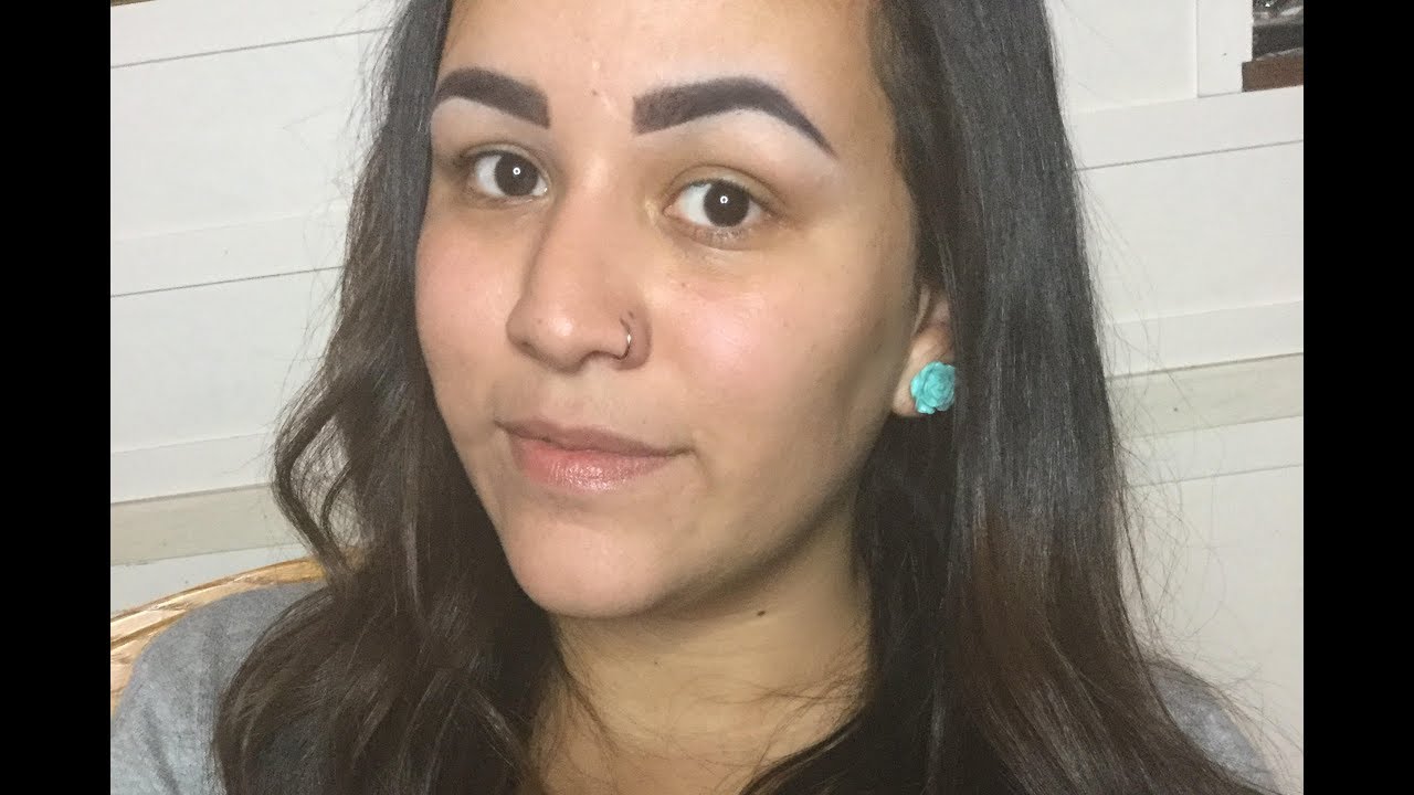 Basic Eyebrow Tutorial Youtube