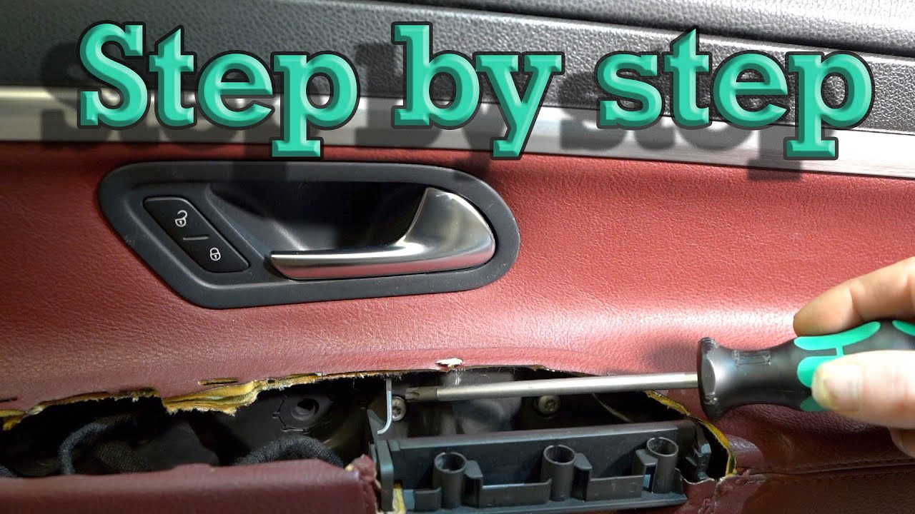 How To Remove Vw Eos Door Cards Both Sides Youtube