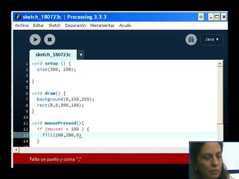 Evento Mousepressed En Processing Youtube