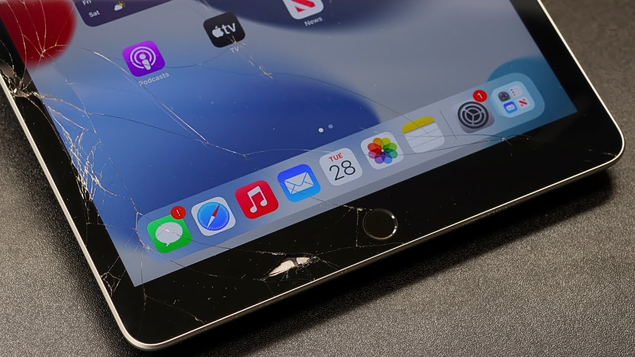 Ipad Cracked Screen Replacement Ipad 9th Gen Broken Screen Repair