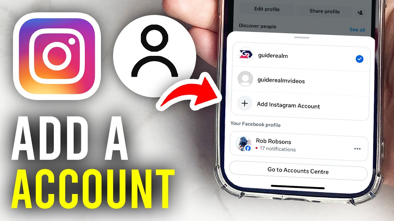 How To Add Another Instagram Account On One Phone Full Guide Youtube