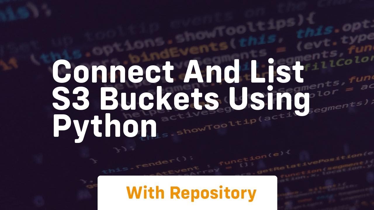 List S3 Buckets Python At Olga Rayford Blog