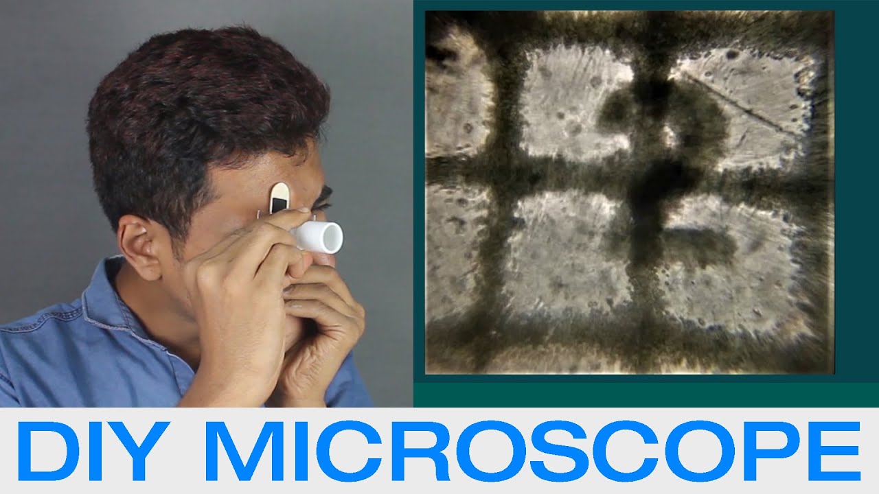 Diy Microscope Thinktac Diy Science Youtube