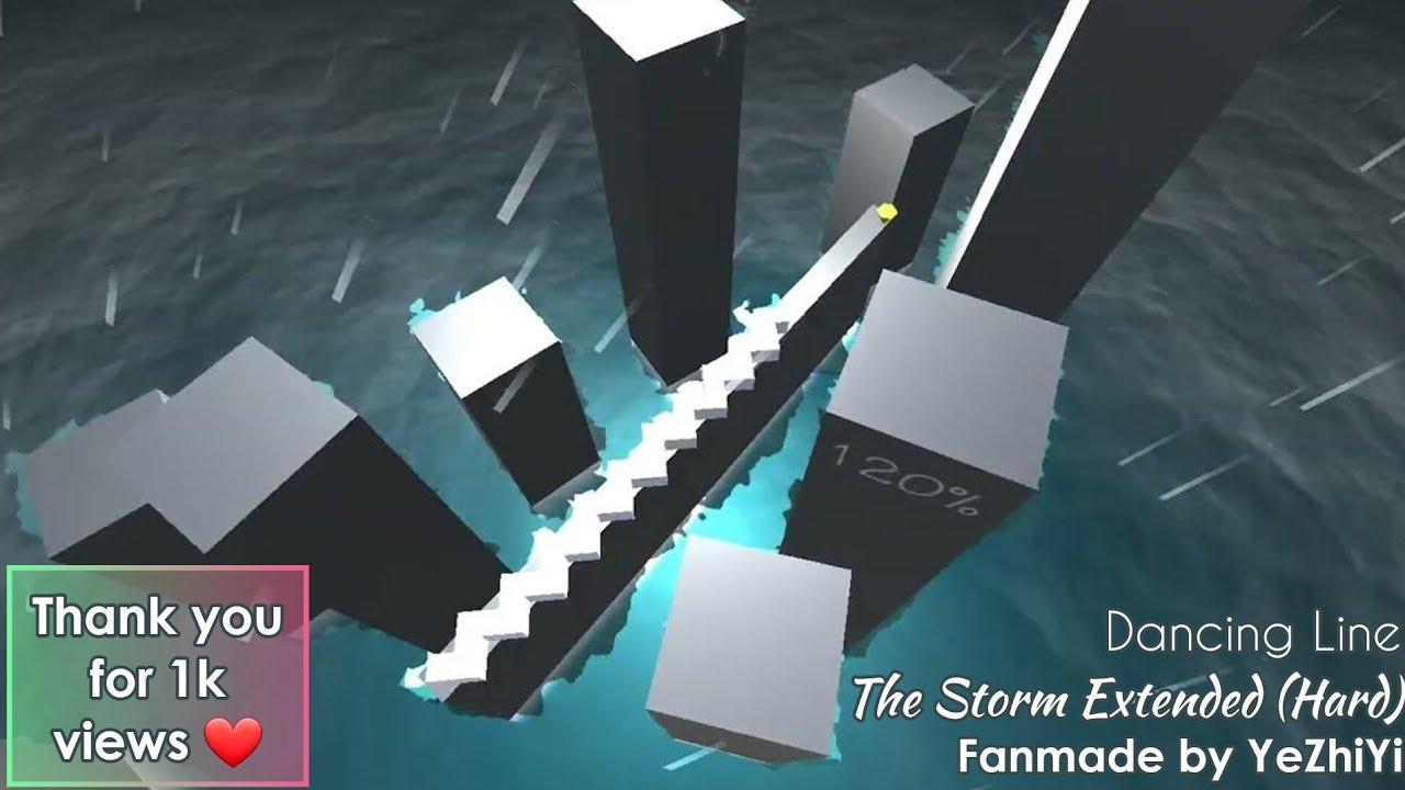 The Storm Extended Hard Fanmade By Yezhiyi Dancing Line