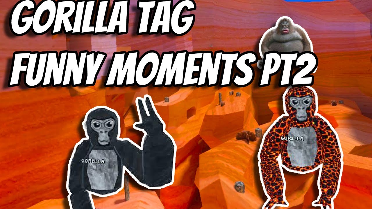 Funny Clips In Gorilla Tag Vr Pt2 Oculus Quest 2 Youtube
