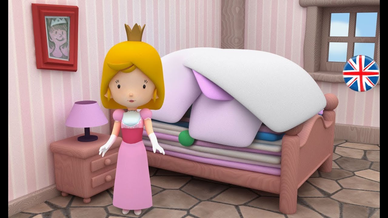 The Princess And The Pea English Fairy Tale For Kids Youtube