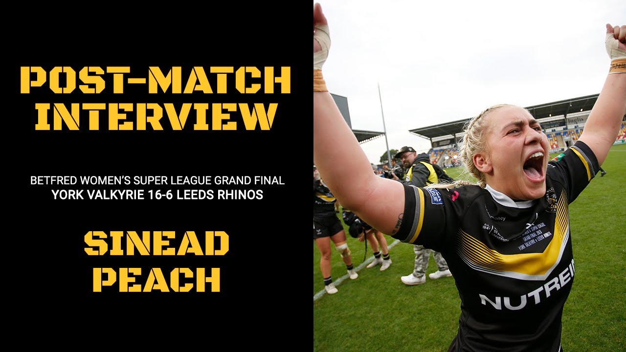 Peach Expresses Delight After Lifting Grand Final