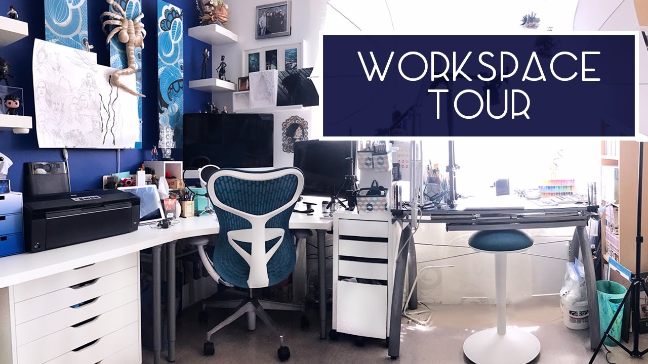 Workspace Tour Youtube