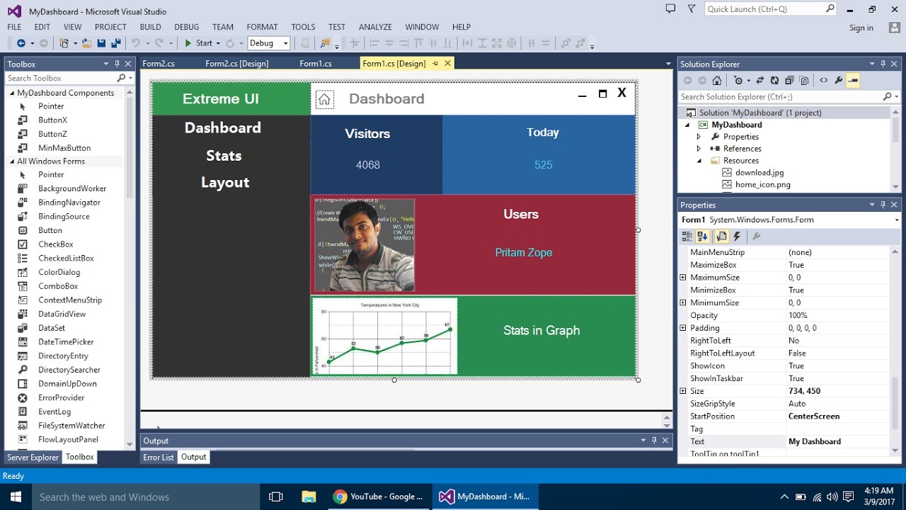 Windows Forms Examples