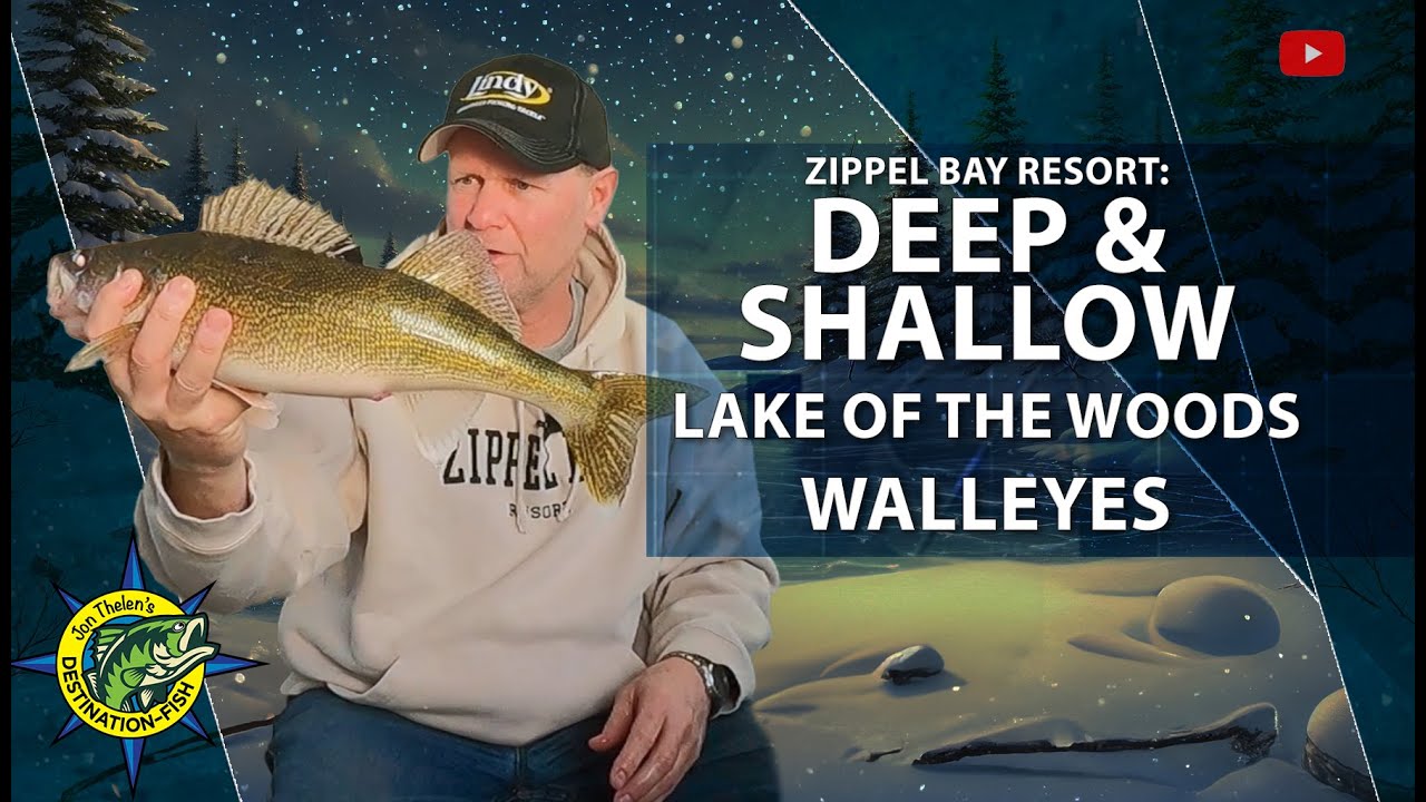 Deep And Shallow Walleye Fishing Packages At Zippel Bay Resort With Jon