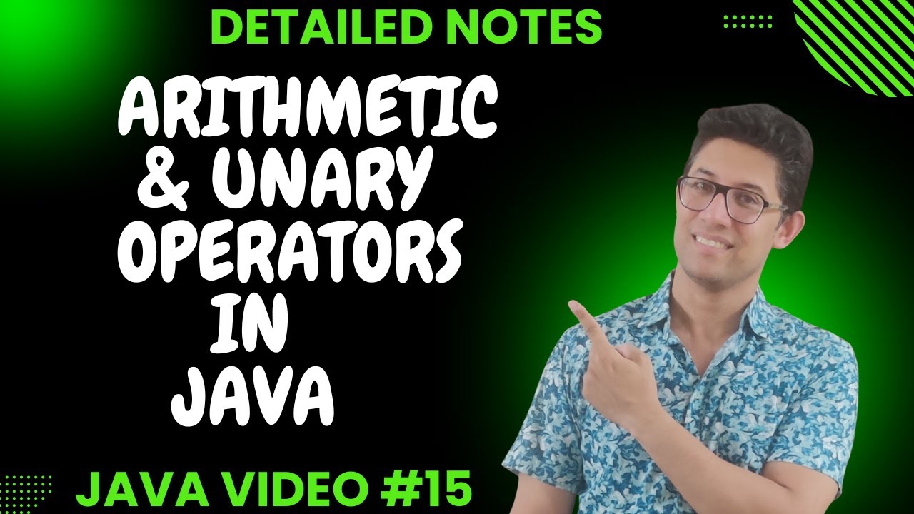 Java Tutorial Arithmetic Unary Operators In Java Complete Java