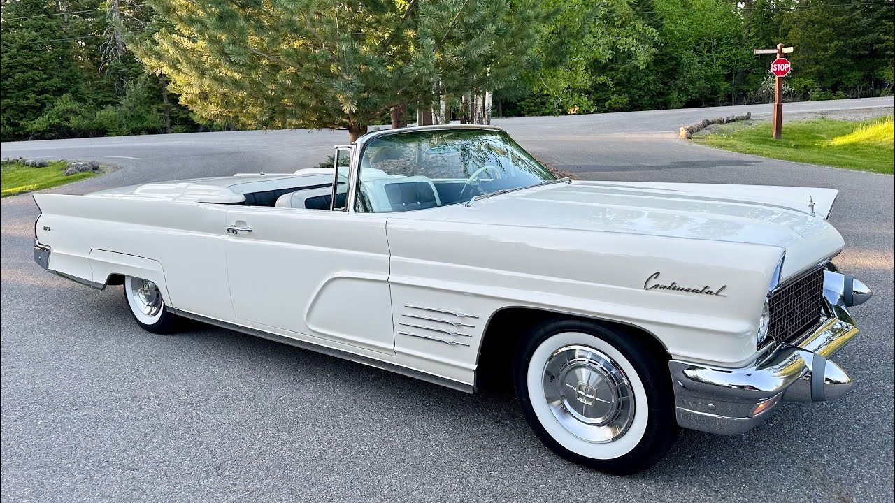 1960 Lincoln Continental Mark V Convertible Walk Around And Drive Youtube