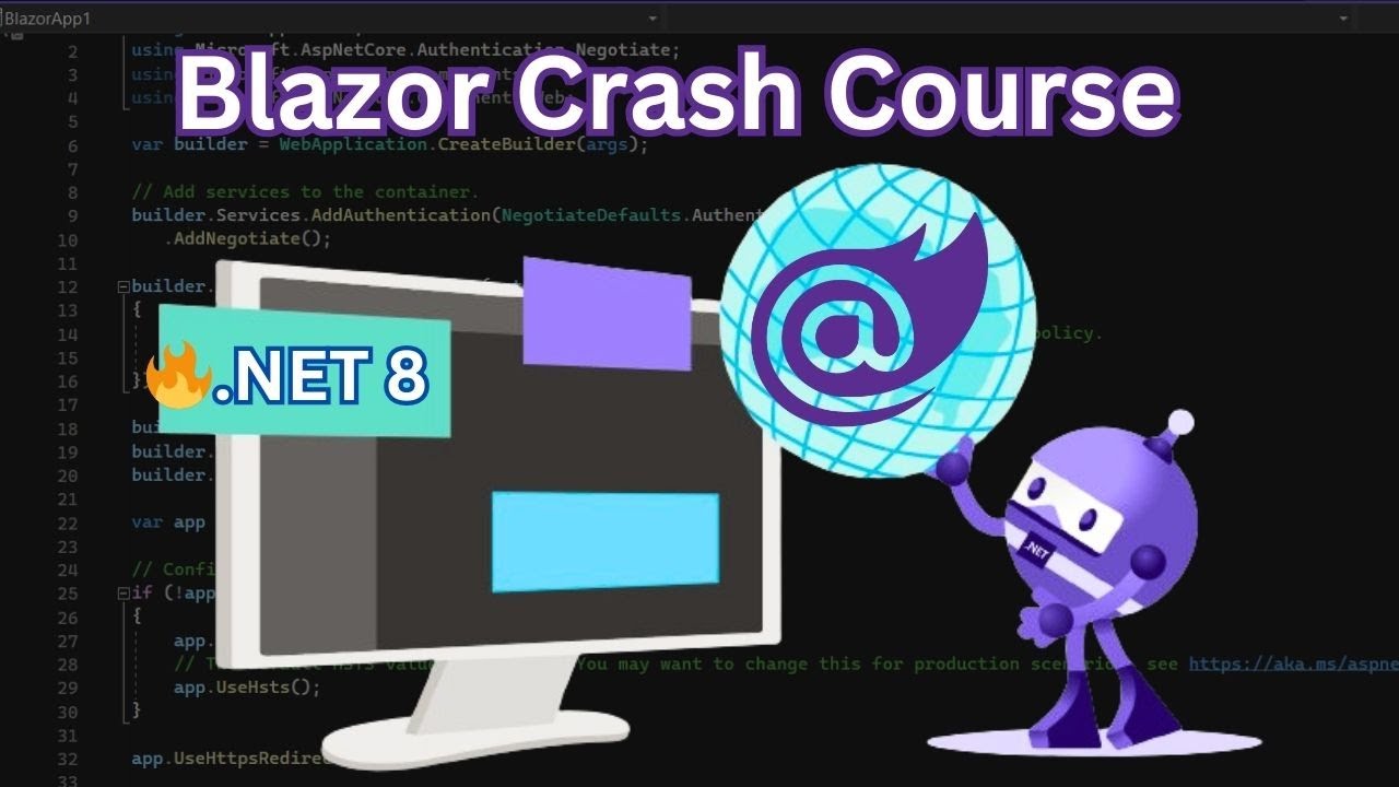Blazor Fundamentals Tutorial For Beginners Learn Blazor Step By Step