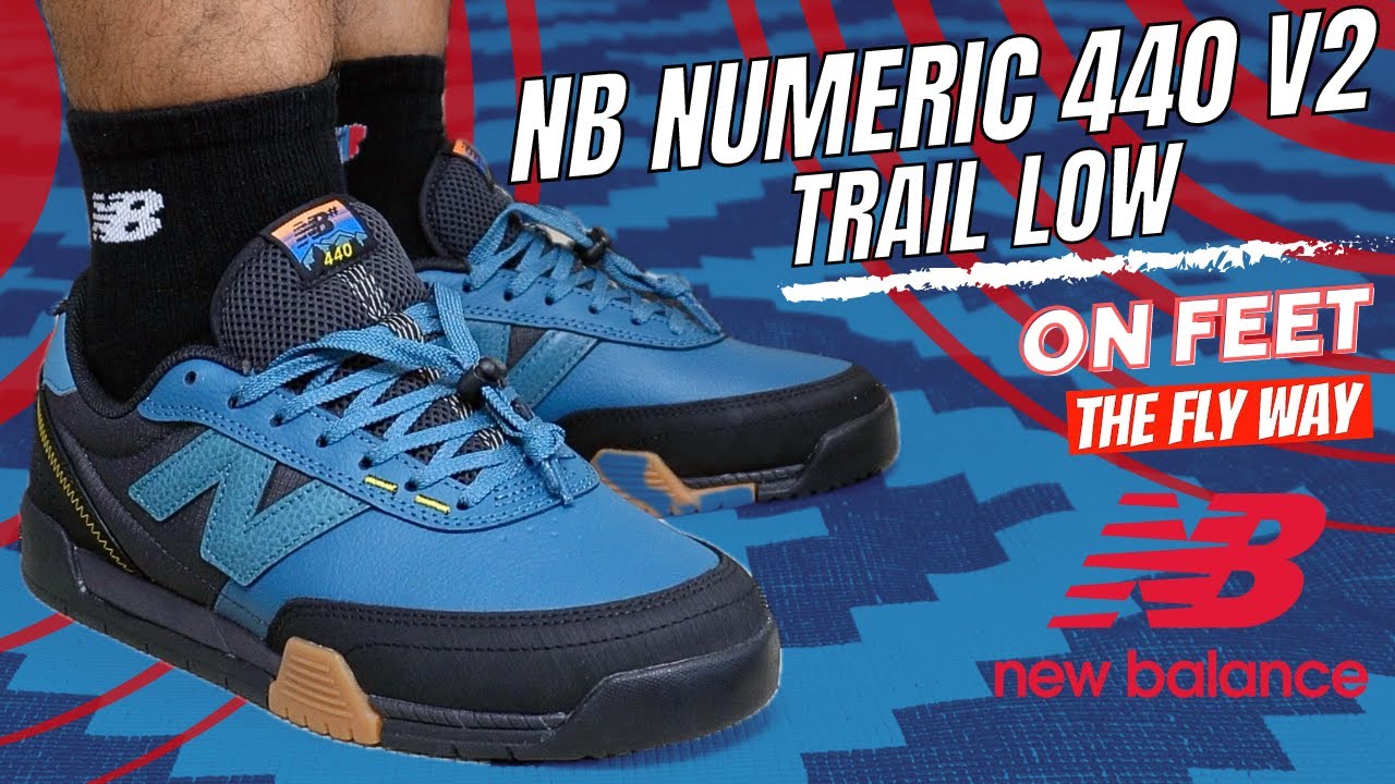 New Balance Numeric 440 Trail Low V2 Terrarium Black Review And On