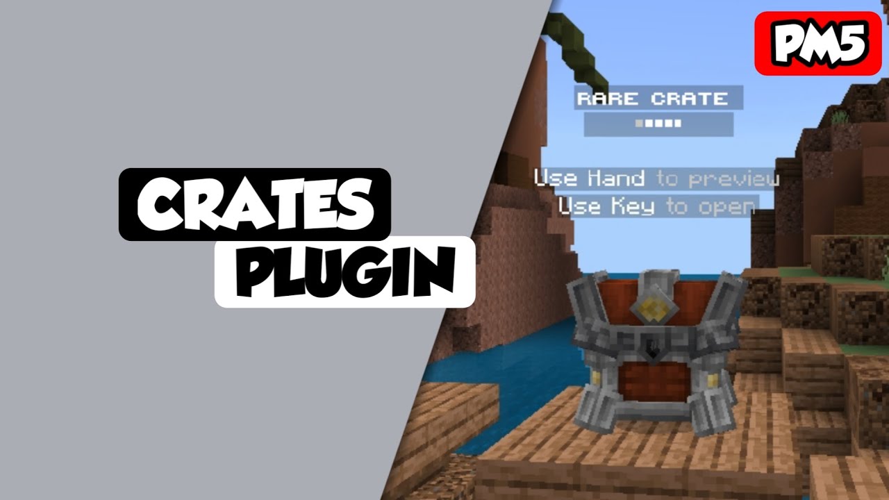 Pocketmine Mp Plugin Crates Pm5 Youtube