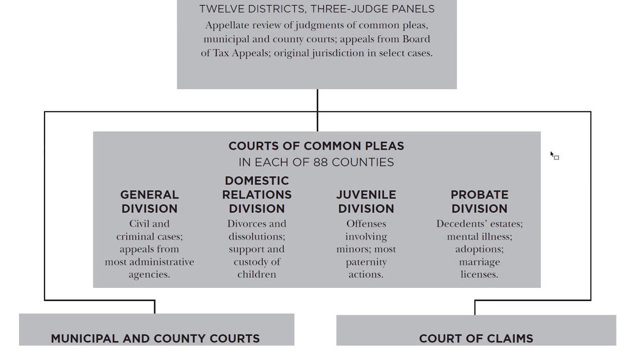 4 6 1 Practice Your State Court System Ohio Youtube