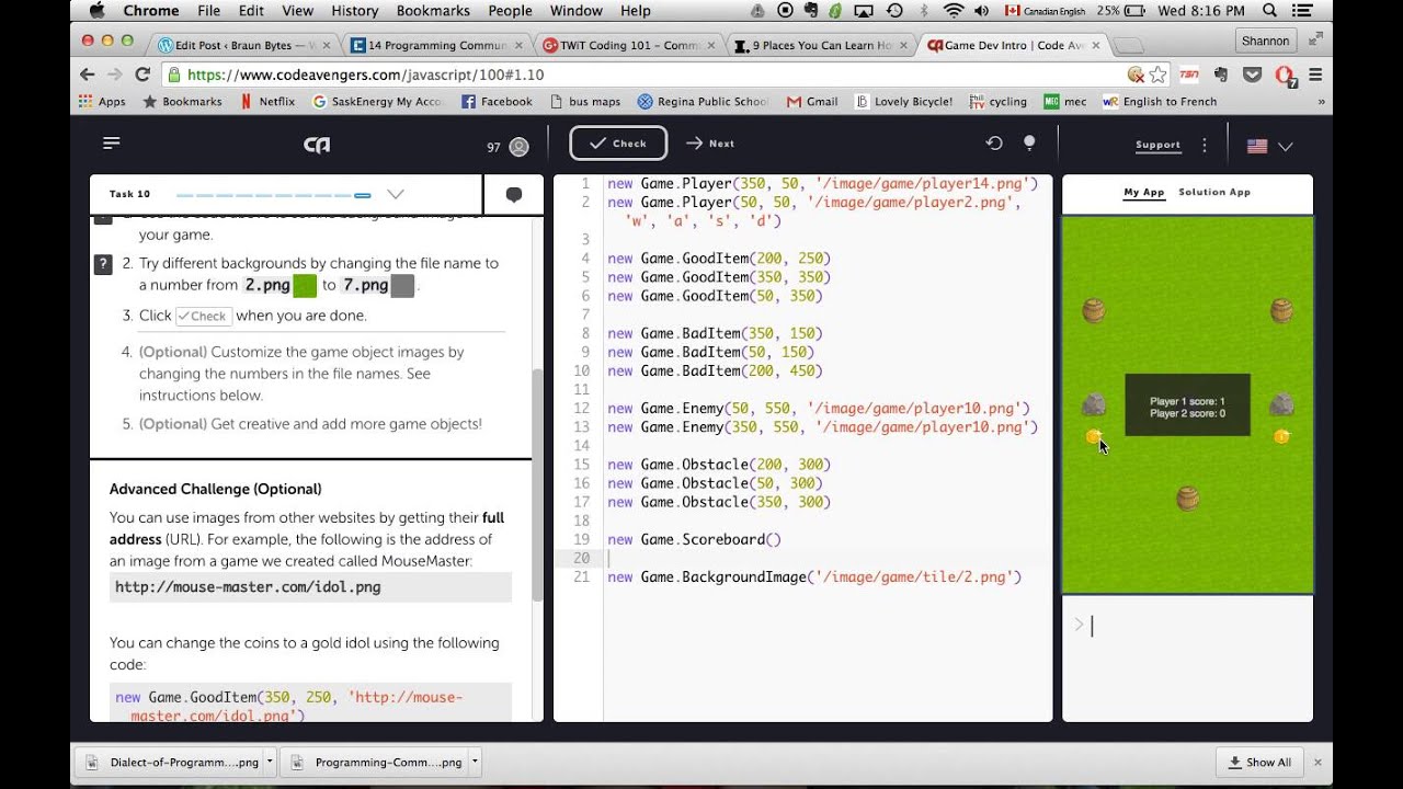 Code Avengers Game Youtube