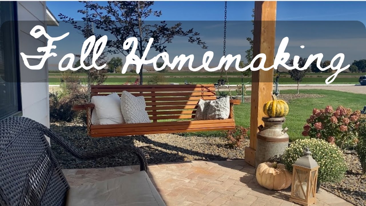 Fall Homemaking Youtube