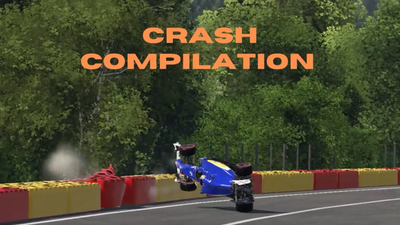 F1 Crash Compilation 1 Youtube