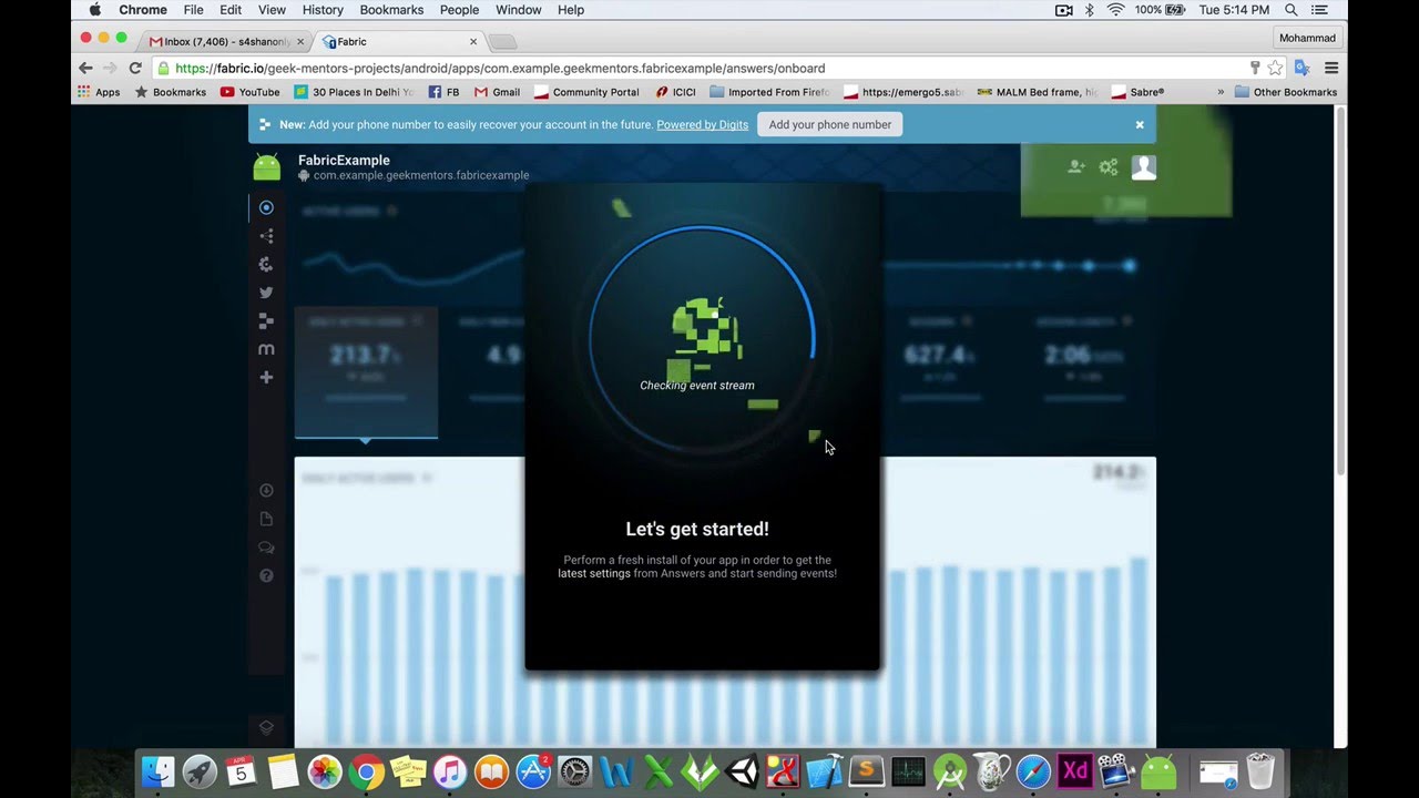 Integration Of Fabric S Crashlytics And Answers In An Android App Youtube