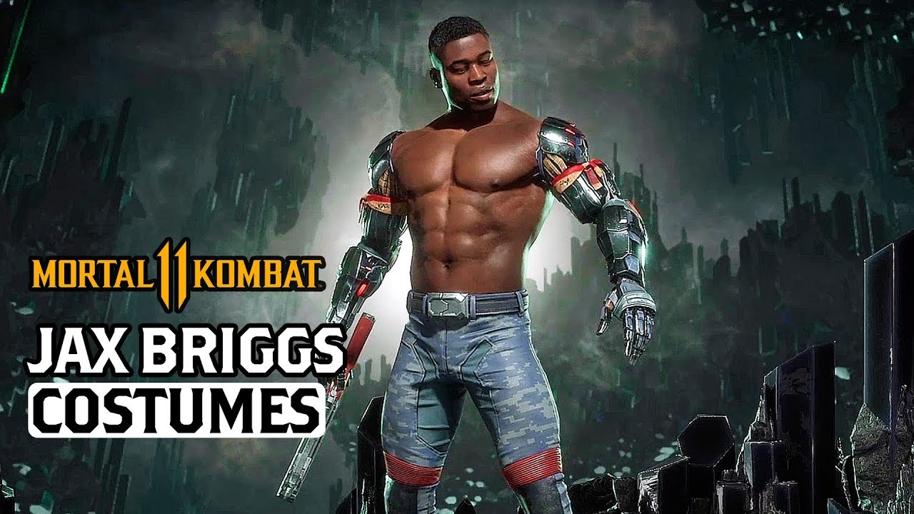 Mortal Kombat 11 Jax Costumes Youtube