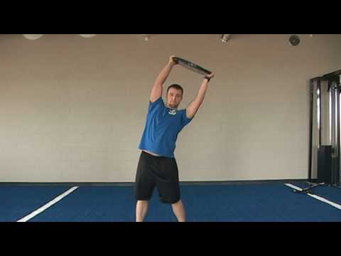 02 Plate Overhead Side Bends Youtube