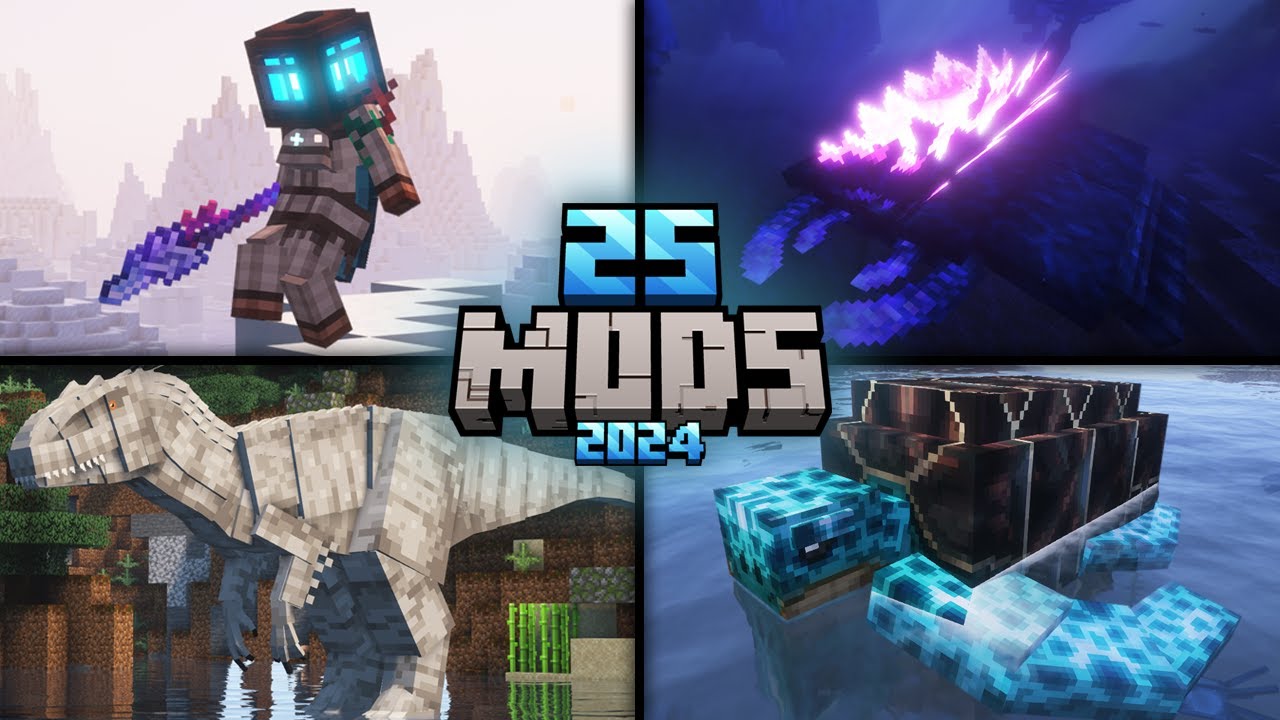 25 Best Minecraft Mods Of All Time 2024 Forge Fabric Youtube