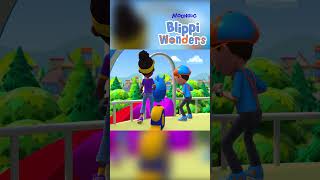 Blippi Meekah Slide The Rainbow Slide Shorts Blippi Wonders Educational ...