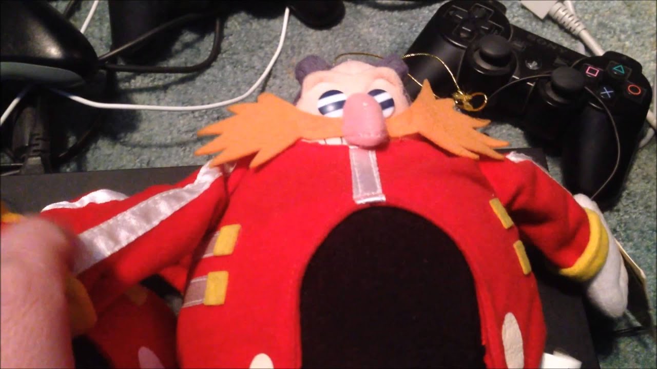 Sonic X Dr Eggman Comparison Plush Review Youtube